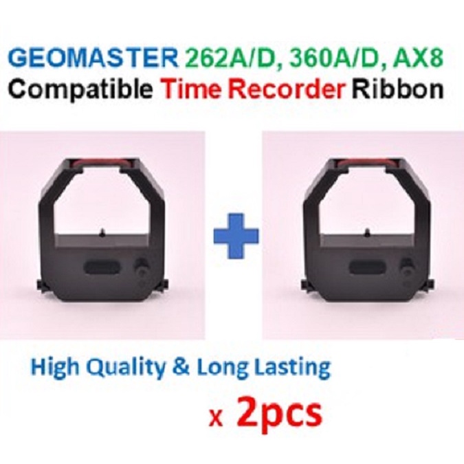 Time Recorder / Punch Card Ink Ribbon for Geomaster 360D / Biosystem ...