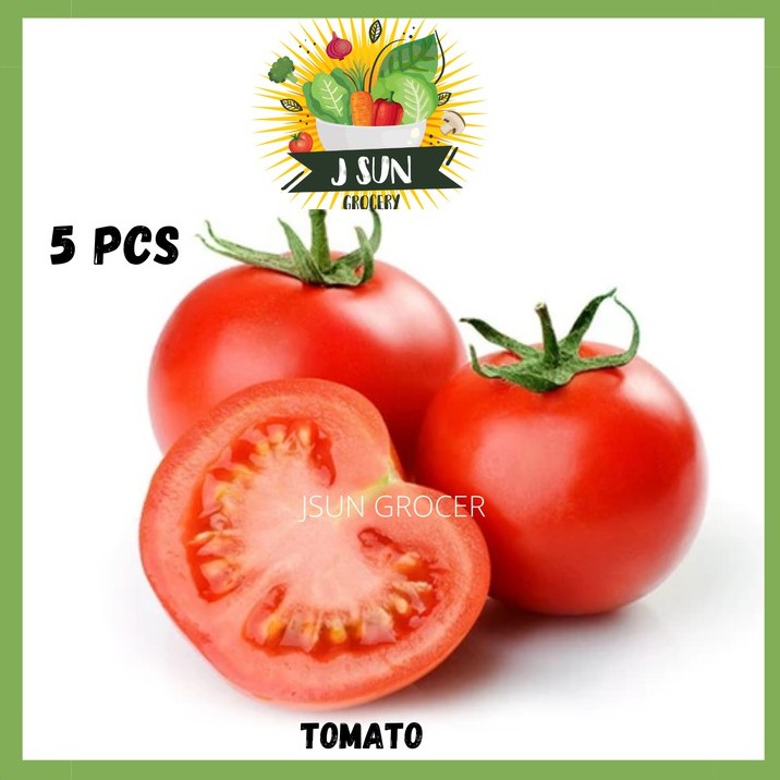FRESH CAMERON TOMATO/番茄-5 PCS(1 PACK) | Shopee Malaysia