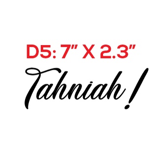 Sticker Balloon CONGRATS TAHNIAH for Aqua Bobo Bubble Balloon Belon ...