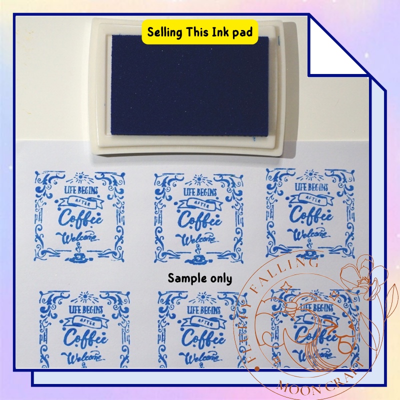 [Buy3Get5%]Fluff's Single Color Ink Pad Stamp Pad Ink Cop Stamp Ink 印泥 ...