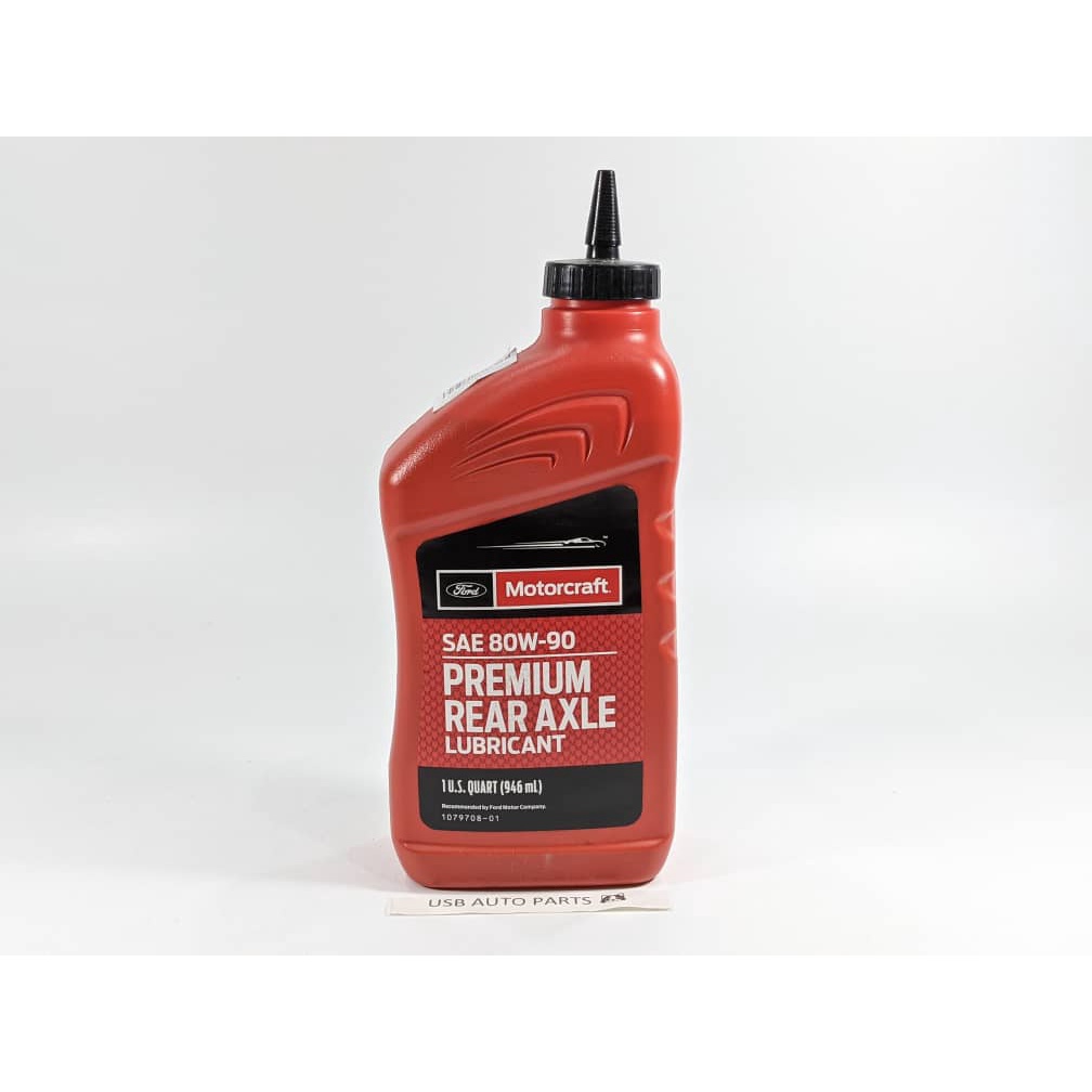 Ford Motorcraft ORIGINAL SAE 80W-90 Premium Rear Axle Lubricant Oil ...