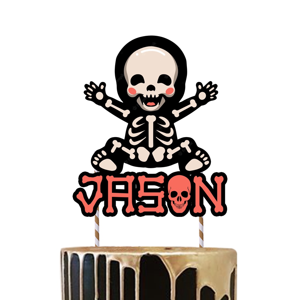 SKELETON CAKE TOPPER | Shopee Malaysia