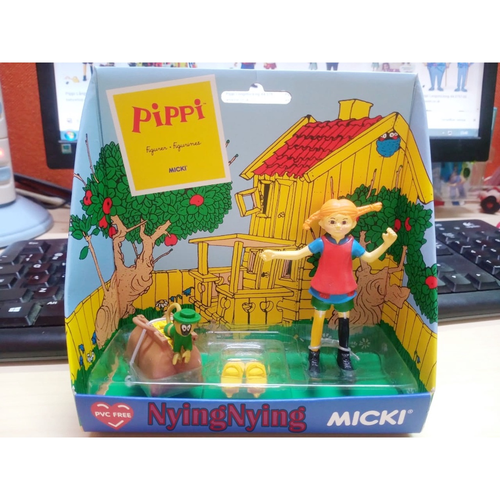 Pippi Longstocking Figure Set Figure | Shopee Malaysia