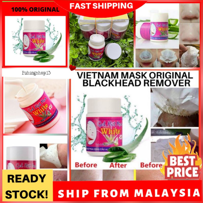 VIETNAM MASK 💯 ORIGINAL,MEMBUANG WHITEHEAD DAN BLACKHEAD | Shopee Malaysia