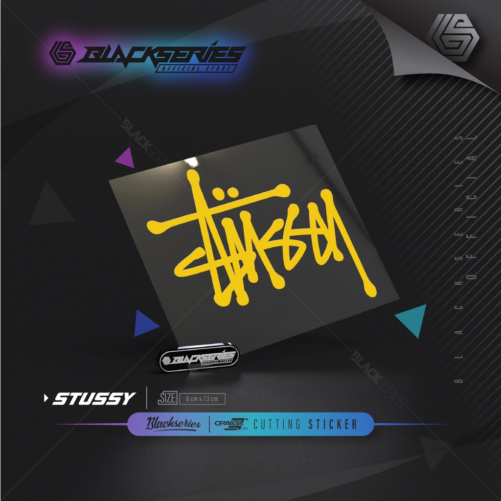 Stussy Cutting Sticker | Stussy stickers | Stussy | Shopee Malaysia