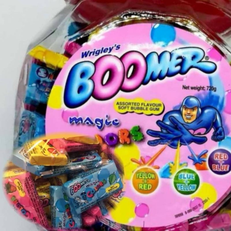 Boomer bubble Gum 675g 150pcs+- / Botol | Shopee Malaysia
