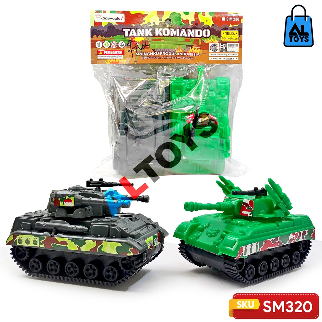 Indonesian Army TANK Patrol Police Car Toys Contains 2 Children's Toys ...