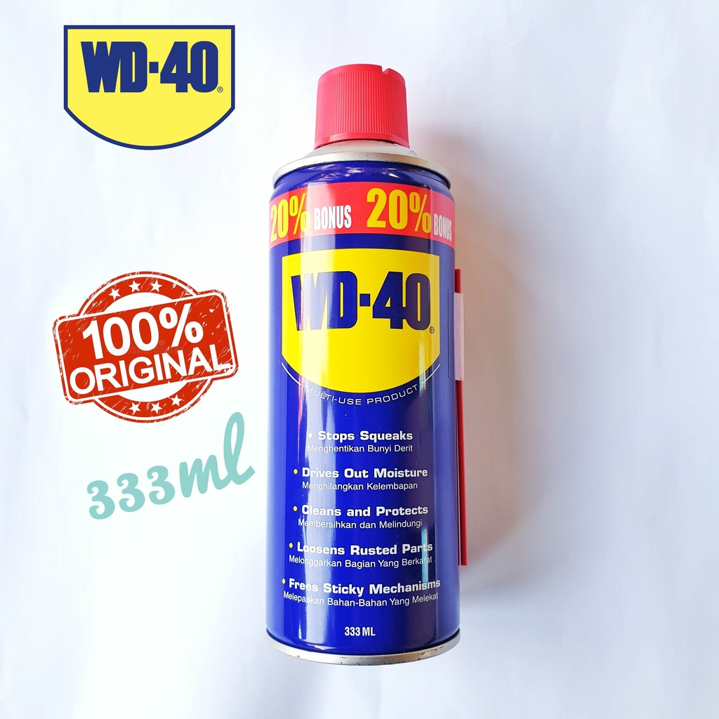 [100% ORIGINAL] WD-40® Multipurpose Lubricant Spray EXTRA 20% Anti Rust ...