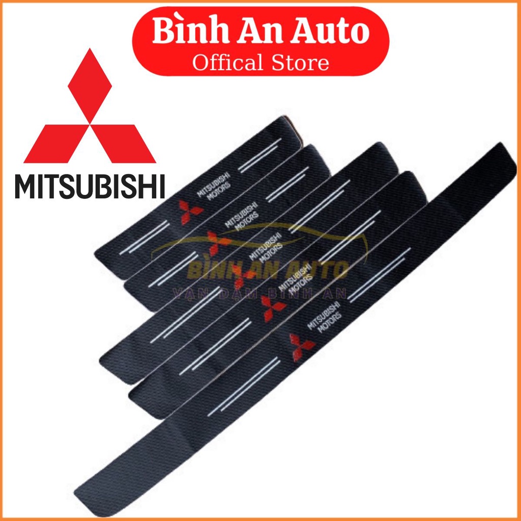 Mitsubishi - SET OF Anti-Scratch Stickers with Brand Logo to Protect ...