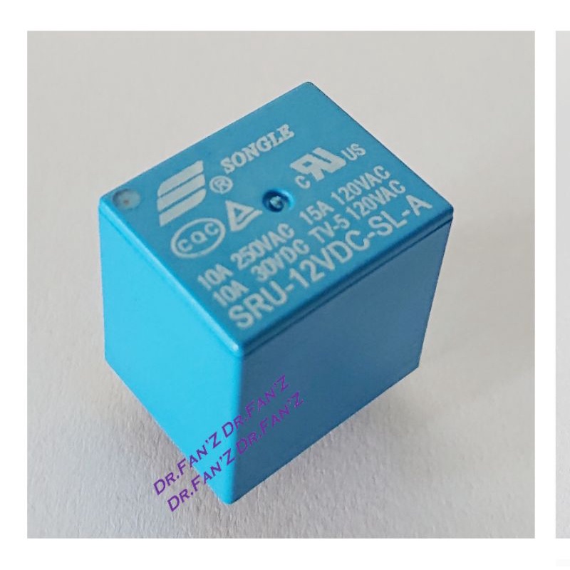 Power relay SRU / SRSB / 12VDC / 24VDC / 4 pin / for Ceiling fan board ...