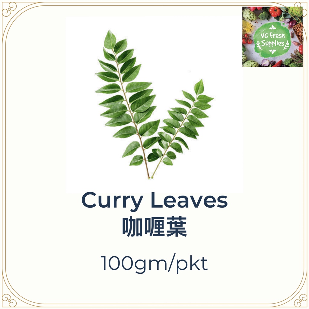 Curry Leaves/ Daun Curry/咖喱叶/100gm | Shopee Malaysia