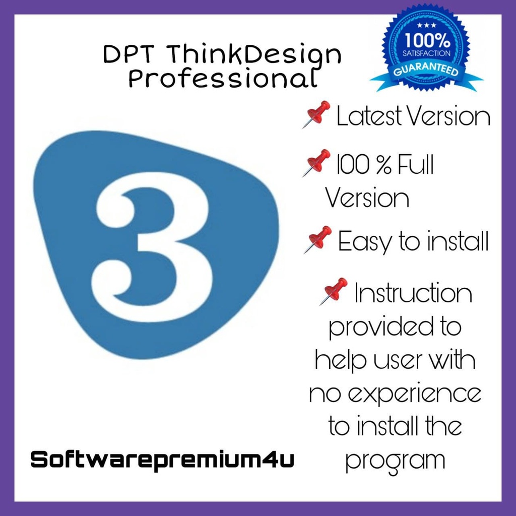 DPT ThinkDesign Professional 2019 🔥【Full Version】🔥 | Shopee Malaysia