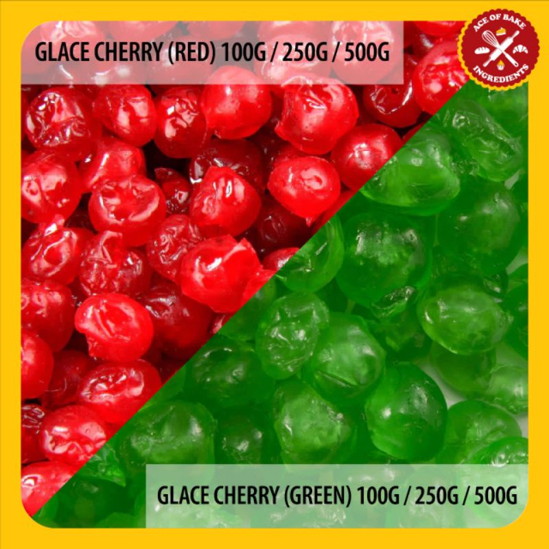 GLACE CHERRY 100G/250G/500G | Shopee Malaysia