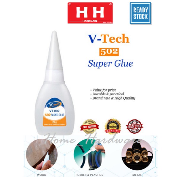 20g V-tech 502 Super Glue 3 seconds gum ; Vtech Super Glue 502 ; Gum ...