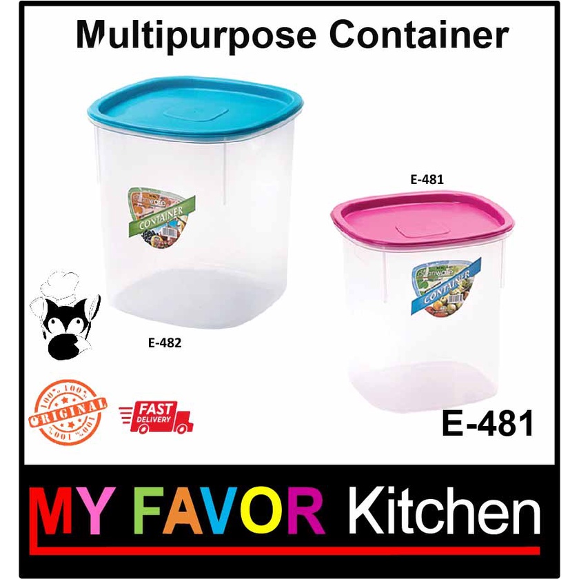 Elianware Multipurpose Container 6.5L 11.5L 17.5L big volume Food ...