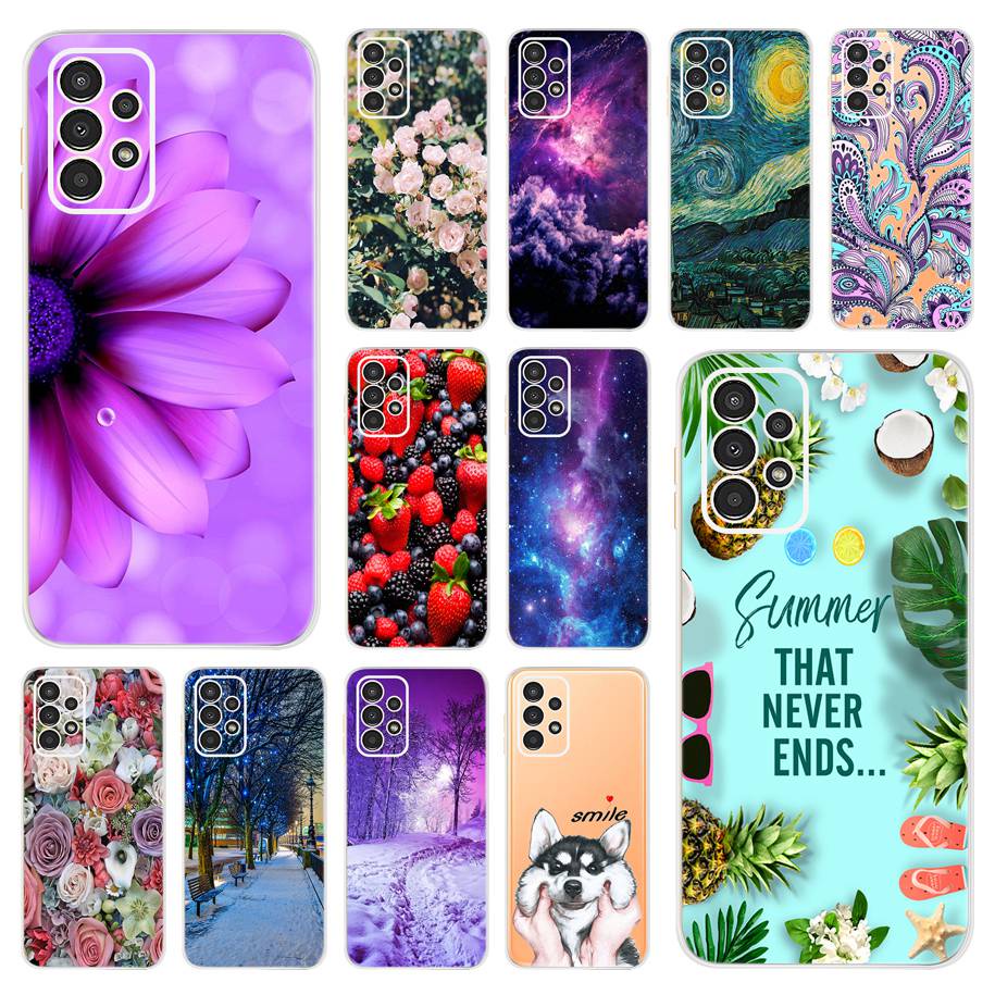 Soft TPU Casing Samsung Galaxy A13 A135 SM-A135F Phone Case Fashion ...