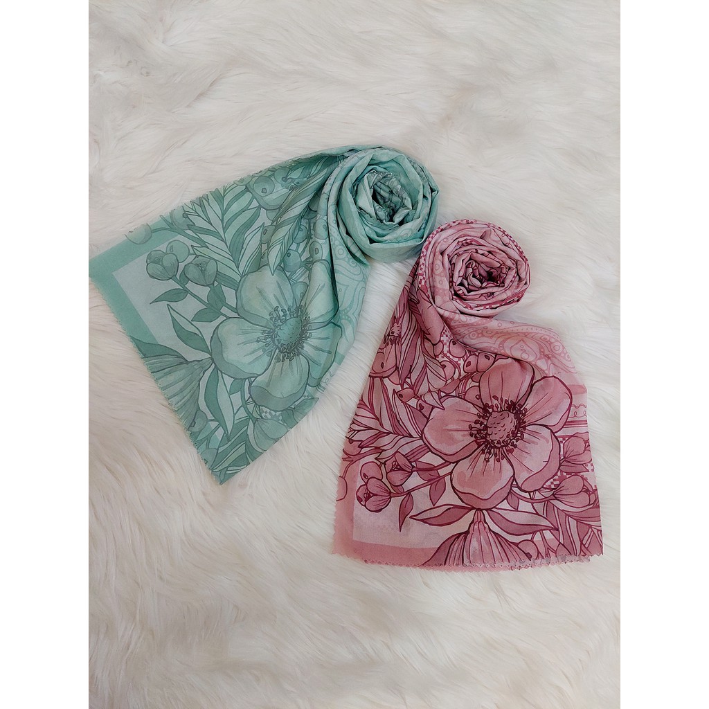 Rectangular Hijab - Hijab Square - Hijab - Premium Hijab Voal | Shopee ...