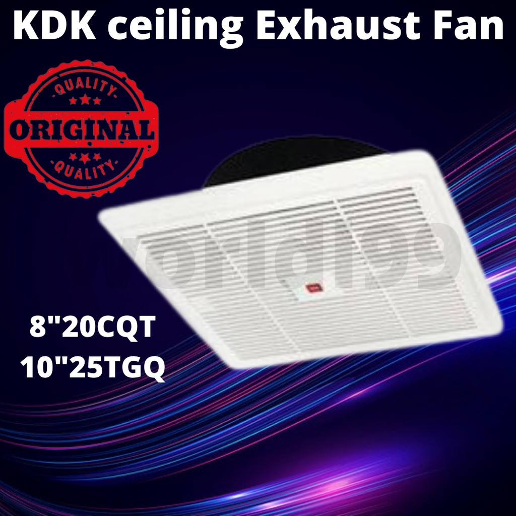 KDK CEILING VENTILATION EXHAUST FAN (15TGQ/20CQT/25TGQ) | Shopee Malaysia