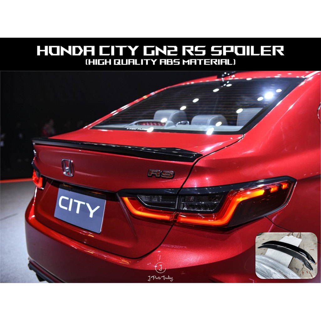 Honda City GN2 RS Spoiler 2020 2021 2022 2023 Ducktail Rear Bonnet Spoiler Boot Lip 🔥Ready Stock ...
