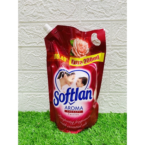SOFTLAN ANTI WRINKLES FABRIC SOFTENER REFILL PACK 800ml/1.5L/1.6L ...