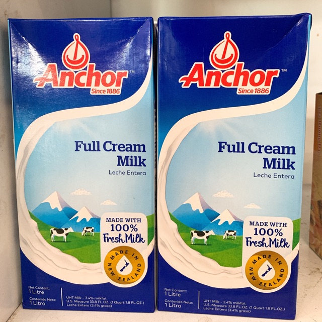 Anchor Fresh Milk 1 Liter | Shopee Malaysia