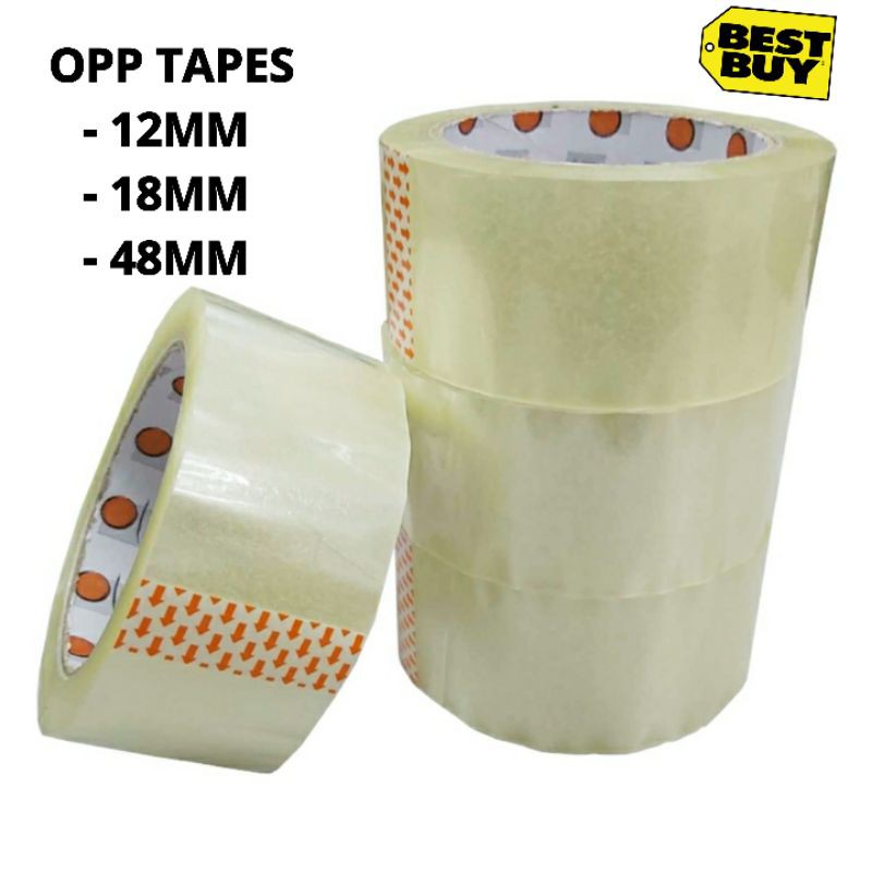 OPP TAPE (12mm , 18mm , 48mm) | Shopee Malaysia