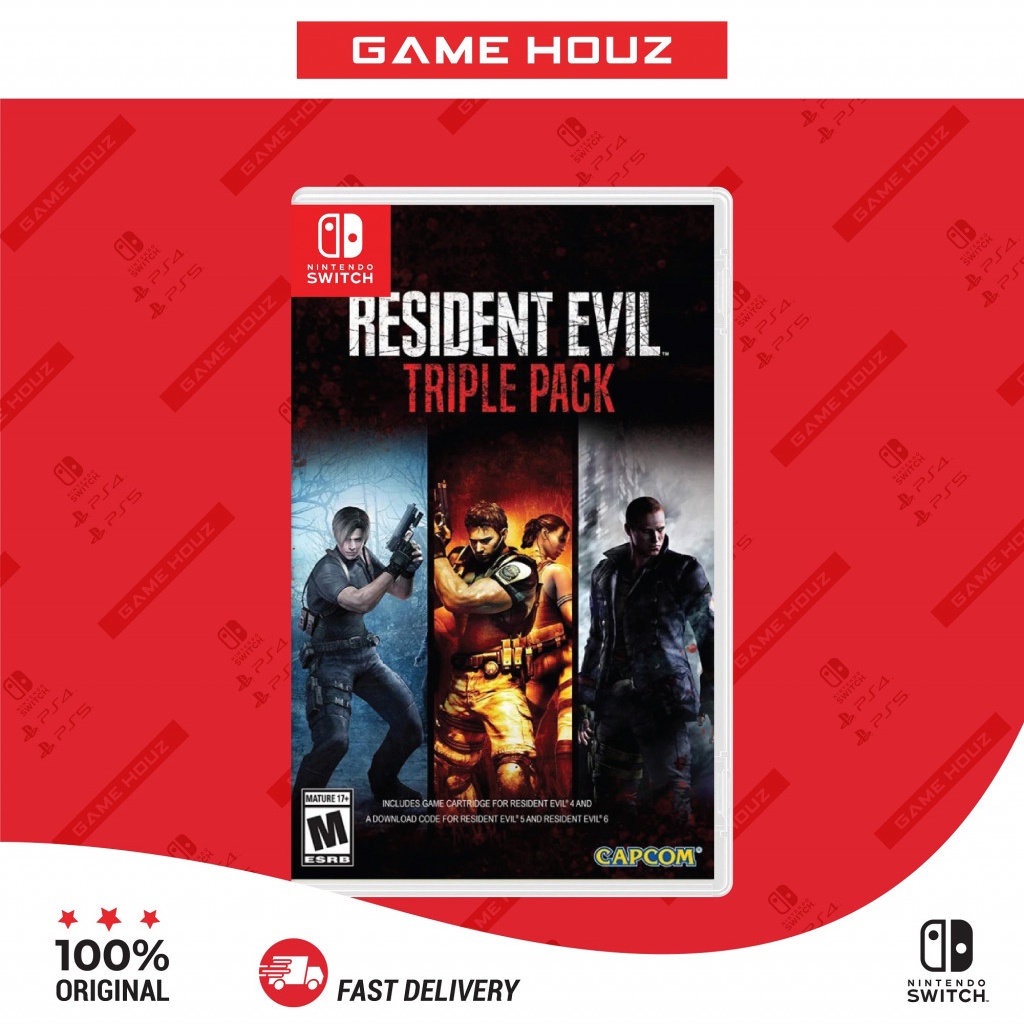(Nintendo Switch) Resident Evil 4, 5, 6 Triple Pack (ENG) - NEW/USED ...