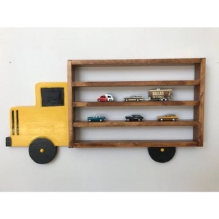 SmartDeco Yellow Truck Toy Display Rack Rak Hiasan Gantung Dinding Wall ...
