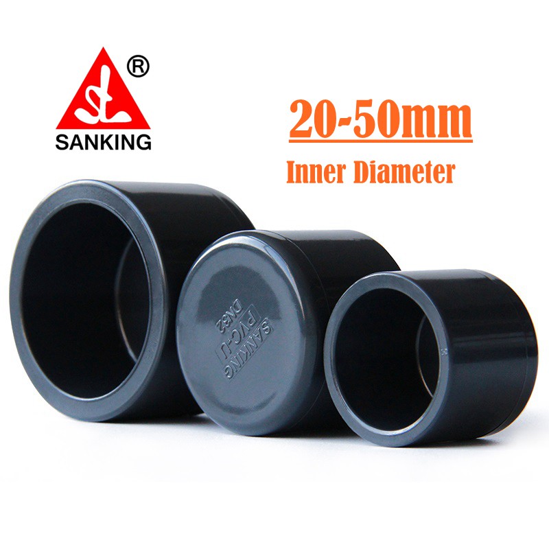 5pcs End Cap Black Color Sanking PVC Pipe Ending High Quality PVC ...
