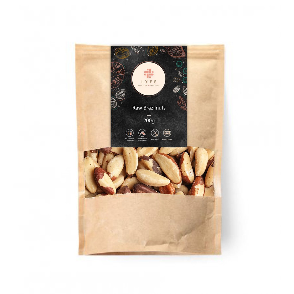 LYFE Raw Brazil Nuts (200g) | Shopee Malaysia