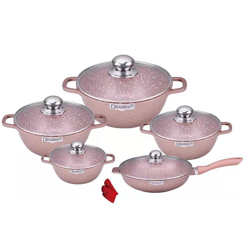 Dessini 12 pcs Cookware New face (ready stok) | Shopee Malaysia