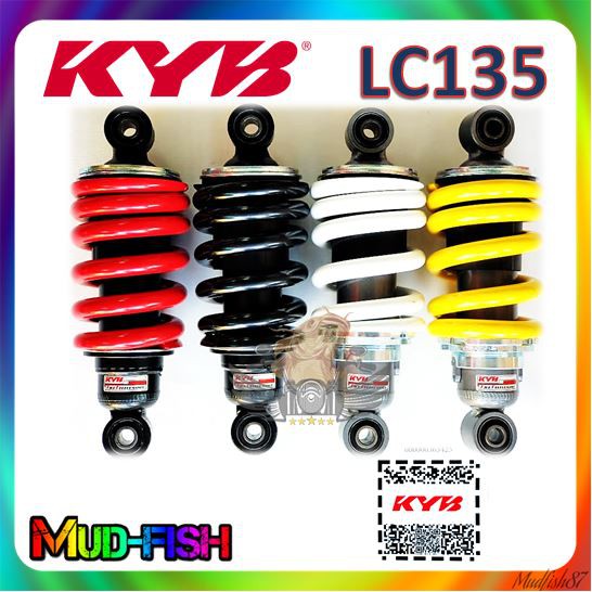 ORIGINAL KYB LC135 V1 V2 V3 V4 V5 V6 MONOSHOCK | ABSORBER MS1044 (203MM) | Shopee Malaysia