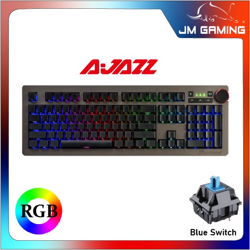 AJAZZ AK60 RGB Mechanical keyboard - Blue Switch | Shopee Malaysia