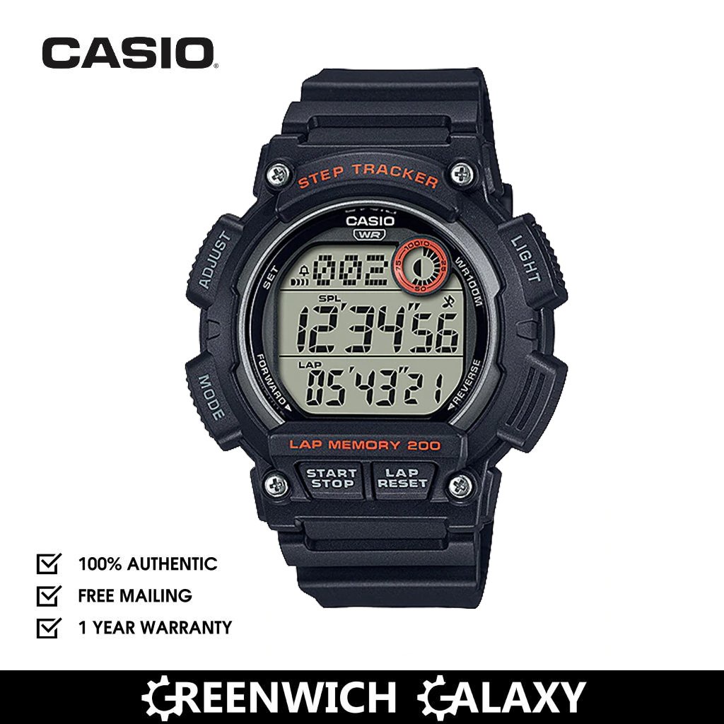 Casio Digital Tracker Sports Watch (WS-2100H-1A) | Shopee Malaysia