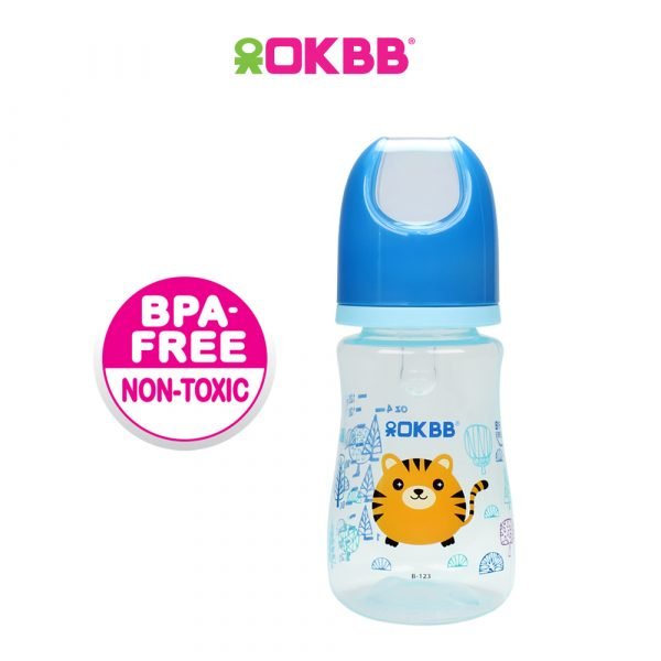 [OKBB] BPA Free Baby Feeding Milk Bottle Feeding Essentials 4oz 120ml ...
