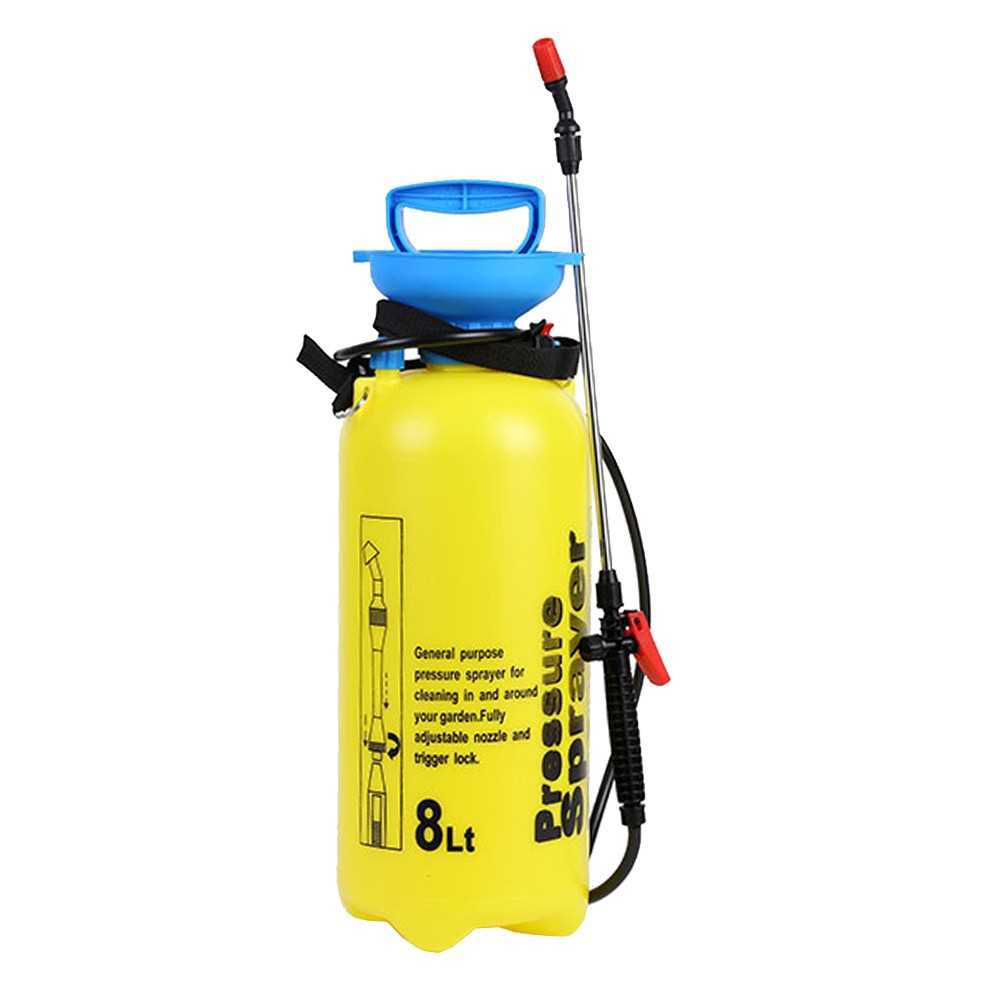 8L Hand Powered Sprayer Watering Spraying Sprinkling Can Atomizer with ...