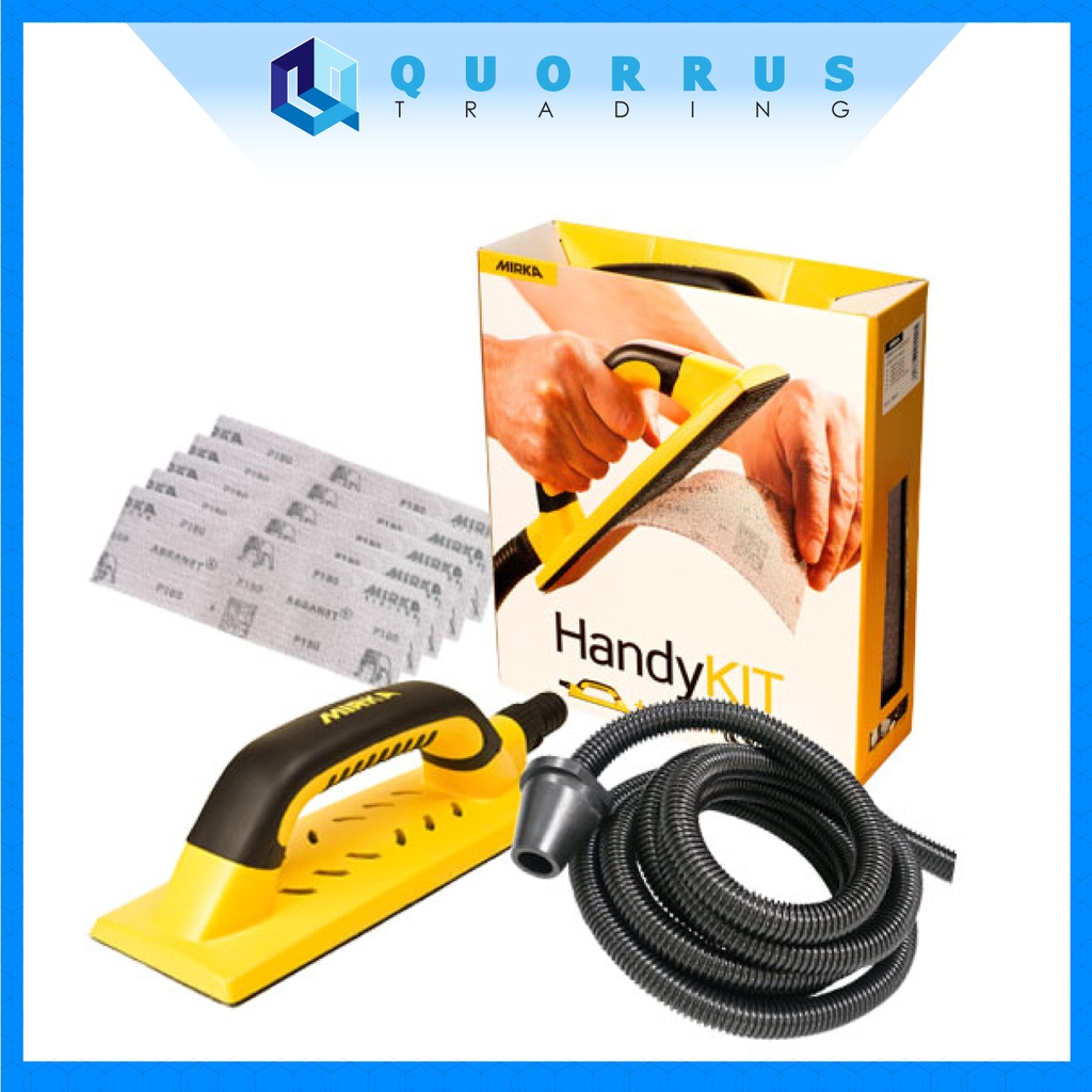 MIRKA HANDY STARTER KIT DUST FREE SANDING 80 X 230mm QUORRUSTRADING ...