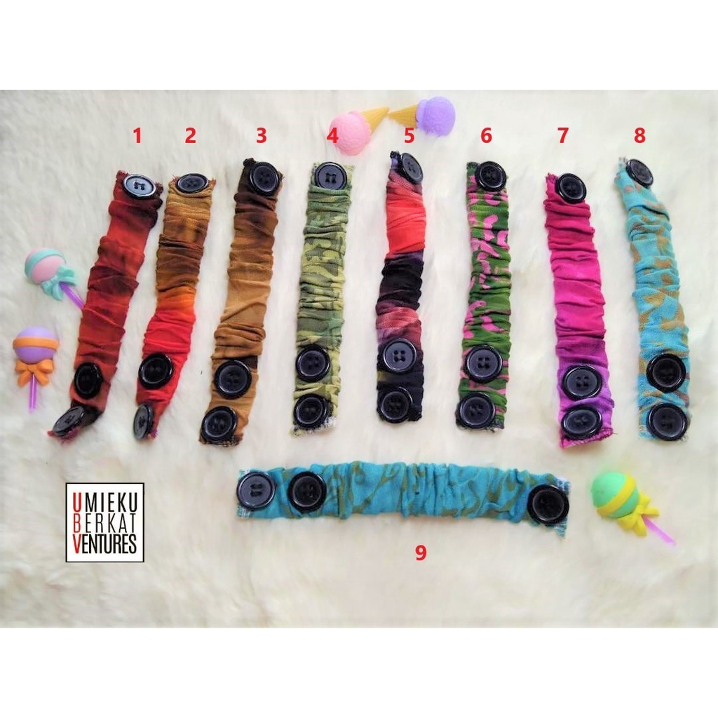 Hijab Mask Strap Fabric Mask Extender Soft Fabric Rubber (For Mask ...