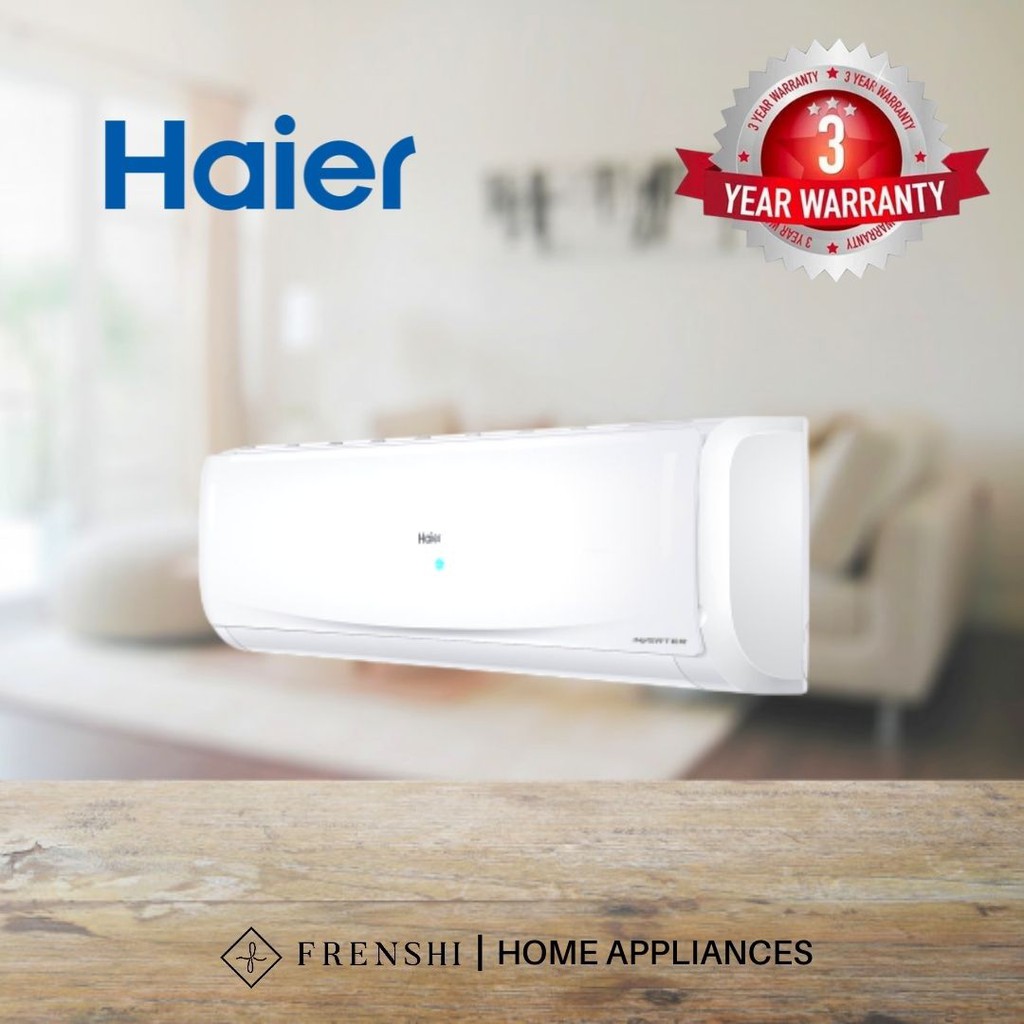 Haier 1HP R32 Inverter Series Air Conditioner HSU-10VTK21 [ Frenshi ...