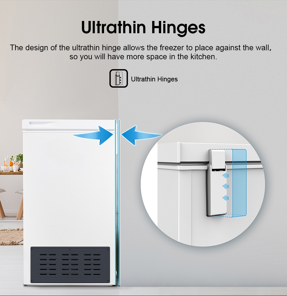 Hisense / CHIQ 128L 178L 248L 350L Chest Freezer With 8 In 1 ...