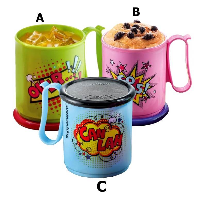 Tupperware Jumbo Mug with Seal 500ml (1pc) | Shopee Malaysia