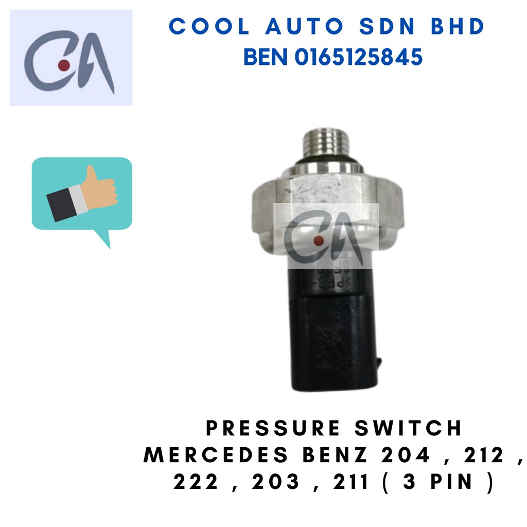 🔥READY STOCK 🔥PRESSURE SWITCH MERCEDES BENZ 204 , 212 , 222 , 203 , 211 ...