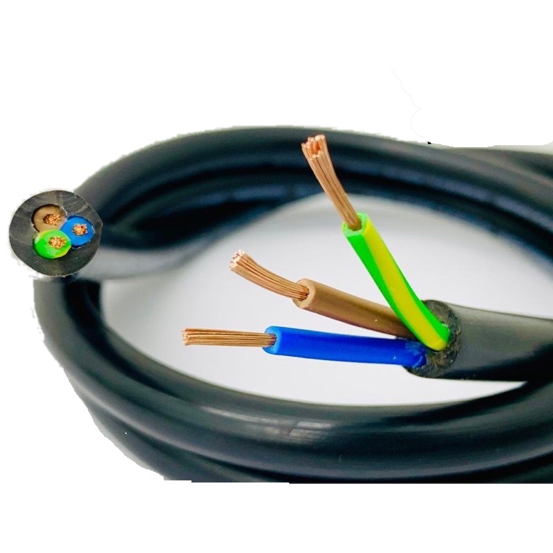 Fajar Full Cooper Power Cable 3 Core 0.75mm/1.0mm/1.5mm/2.5mm/4.0mm/6 ...