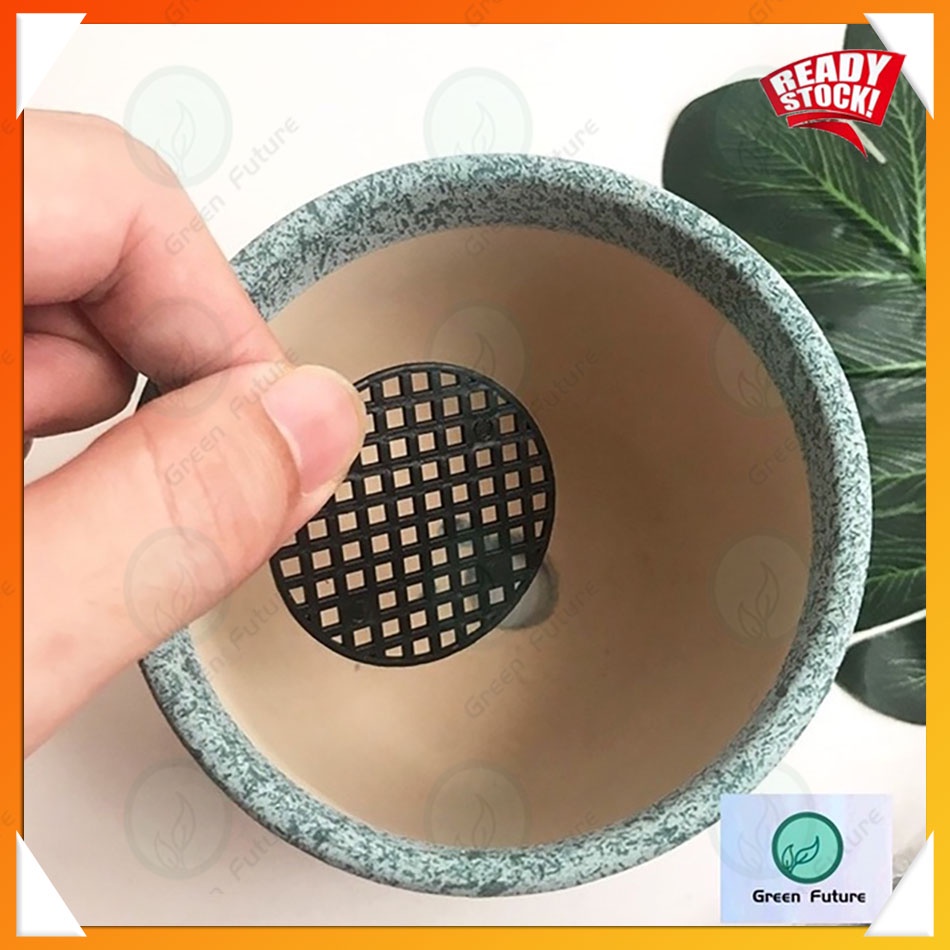 Flower Pot Mat, Gardening Flower Pot Hole Mesh Mat Pad Plant Potting ...