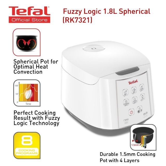 Tefal RK7321 rice cooker | Shopee Malaysia