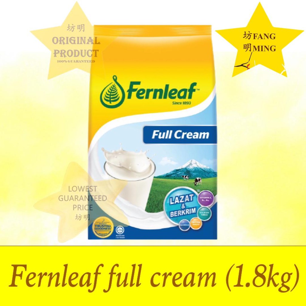 Fernleaf Full cream 1.65kg | Shopee Malaysia