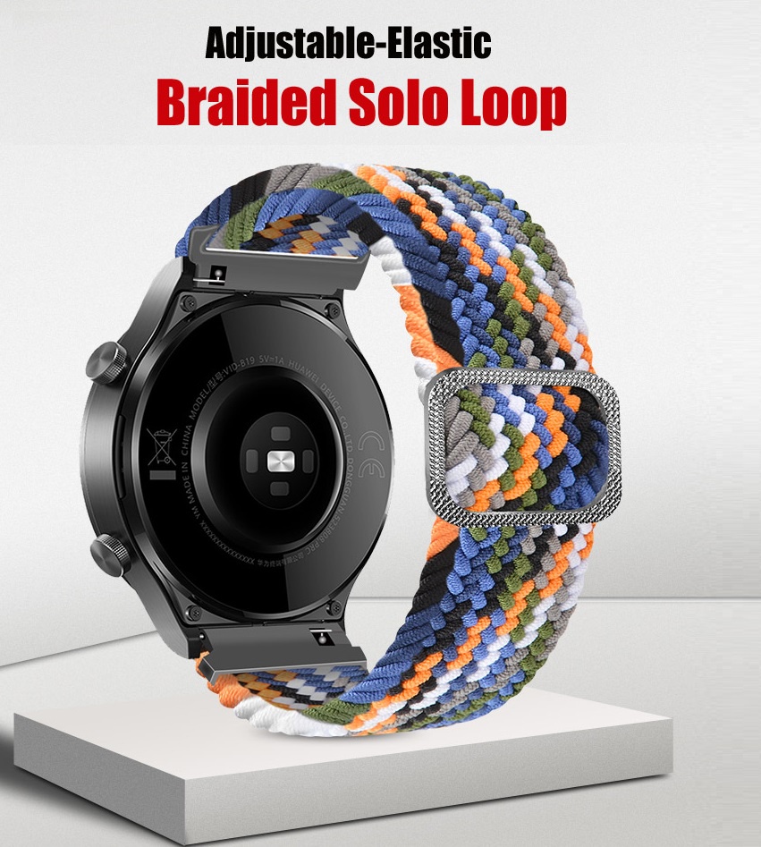 Nylon 22mm 20mm Soft Nylon Band For Garmin Forerunner 255 Strap Garmin ...