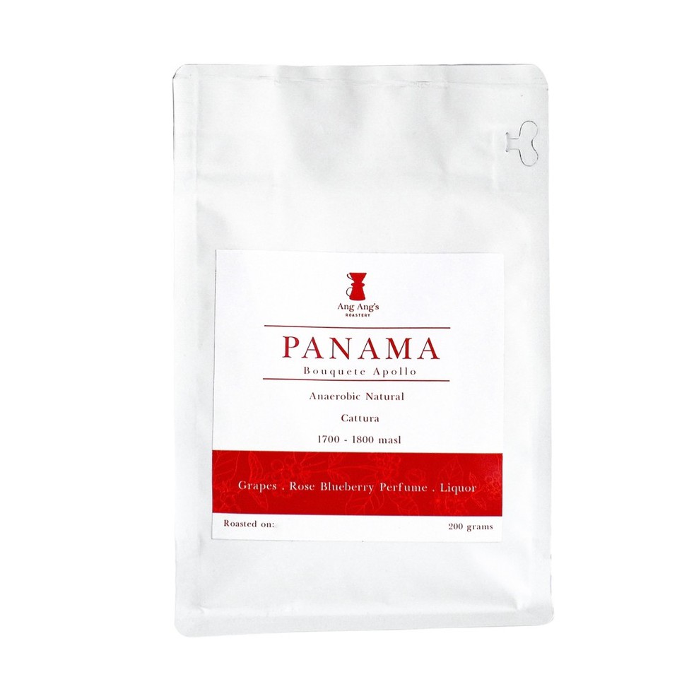 Ang Ang's Roastery "Competition Series" Single Origin Coffee Bean - Panama Bouquete Apollo (200g ...