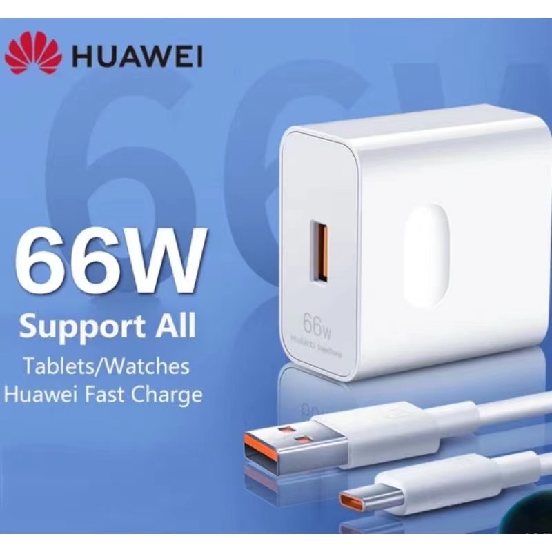 Huawei Super Charge 66w Charger Type C 6a Super Charging Cable