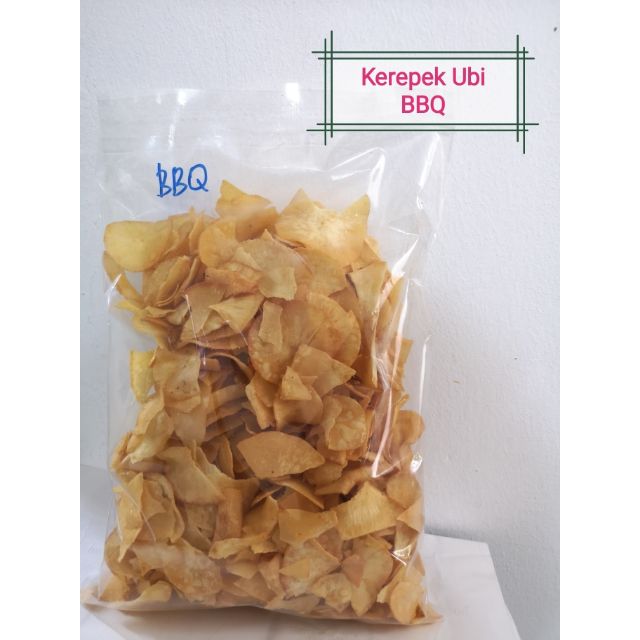 Kerepek Ubi BBQ - 500gram+- (Sedap dan Rangup) | Shopee Malaysia
